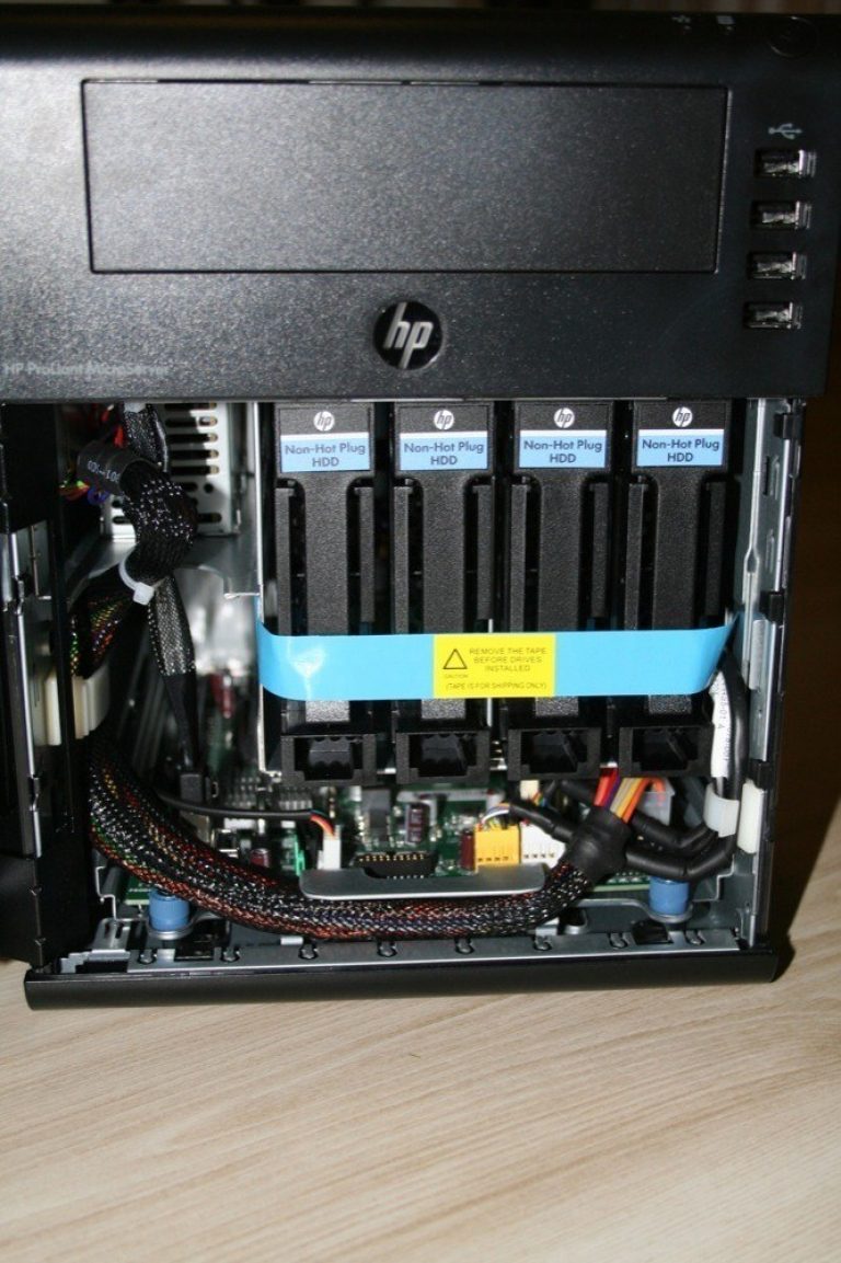 Test et installation du HP Micro Server Proliant N40L - Maison et Domotique