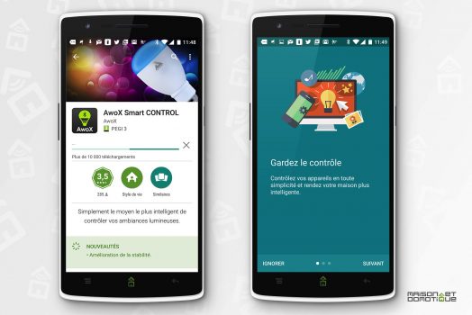 Test: ampoule SmartLed et prise SmartPlug de chez Awox - Maison et ...