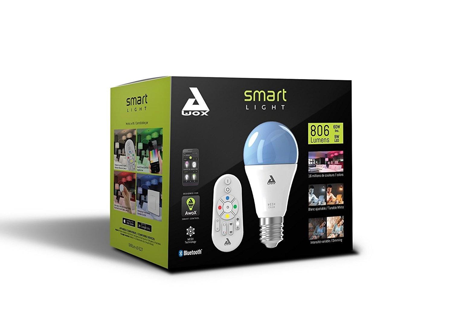 Découverte des ampoules bluetooth Mesh de Awox - Maison et Domotique