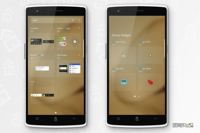 DomoWidget: pilotez Jeedom depuis le dashboard de votre smartphone ...