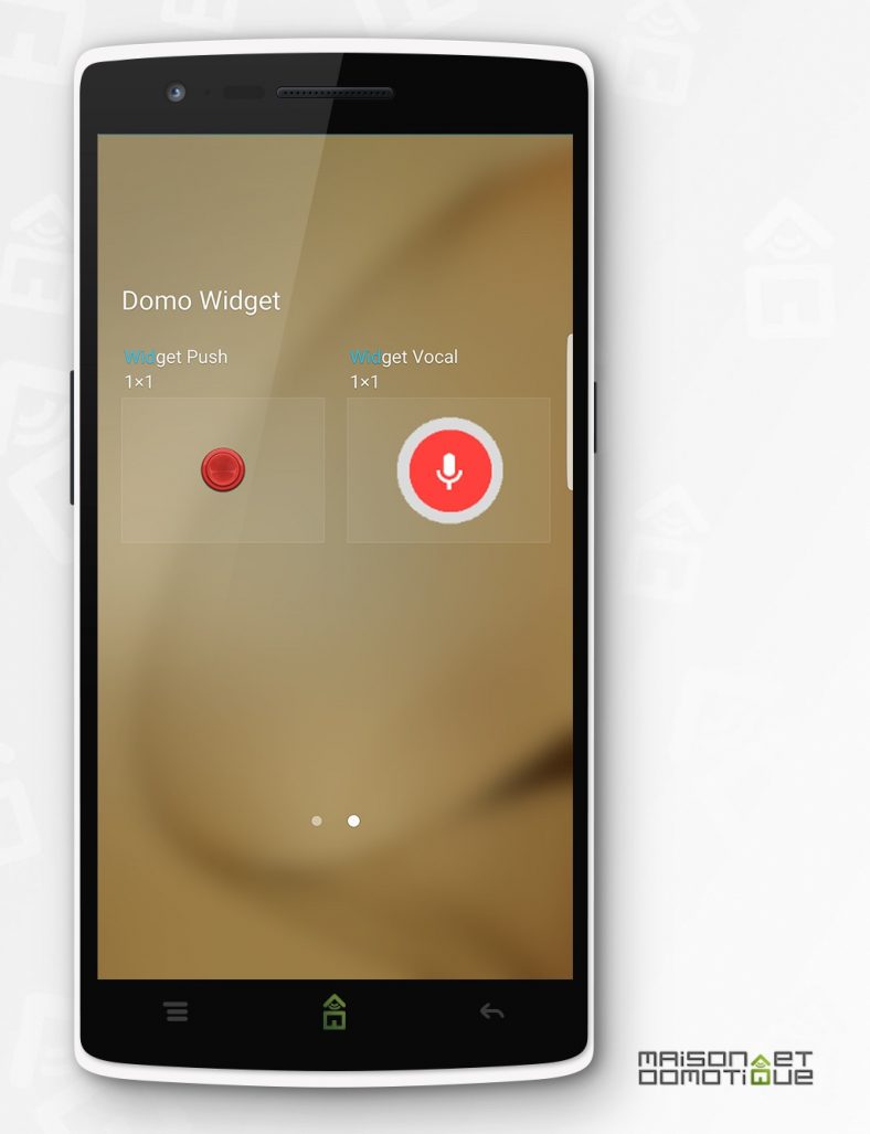DomoWidget: pilotez Jeedom depuis le dashboard de votre smartphone ...