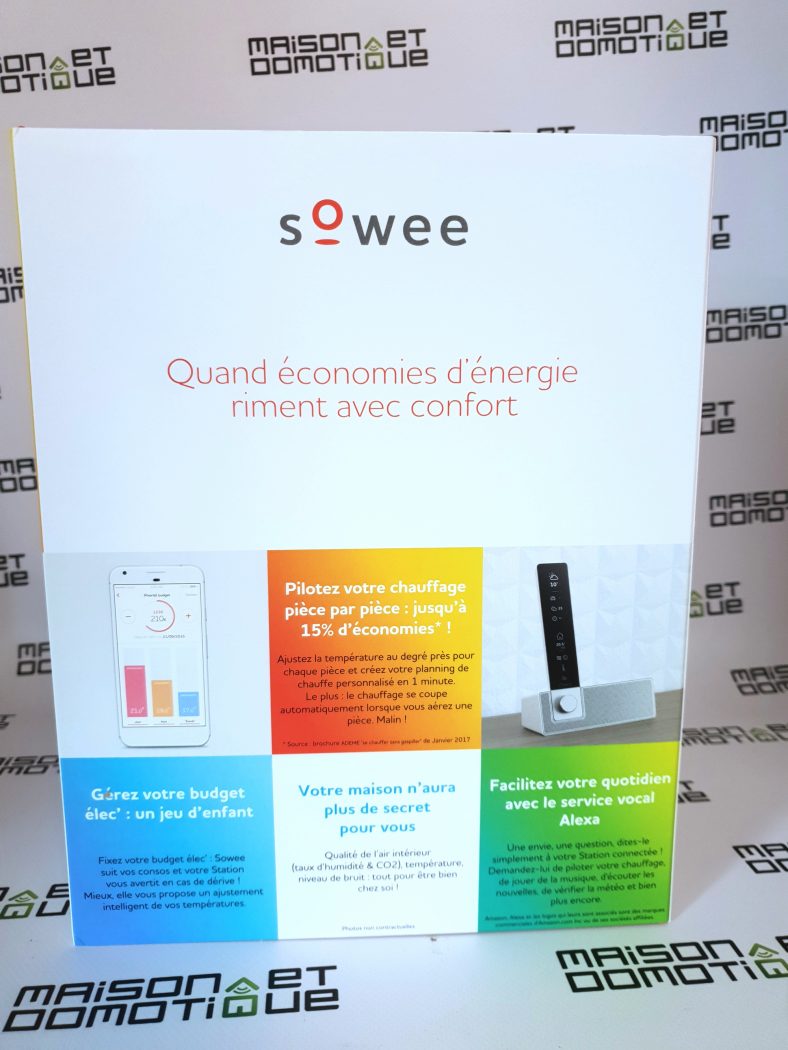 Test de Sowee: un gestionnaire d'énergie avec assistant vocal pour ...