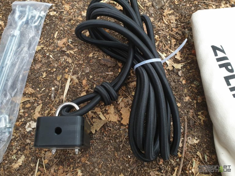 Installation d'une tyrolienne iZipline dans le jardin ! - Maison et Domotique