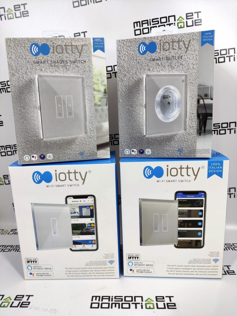 Test des IOTTY Smart Switch: interrupteurs et prises connectés au ...