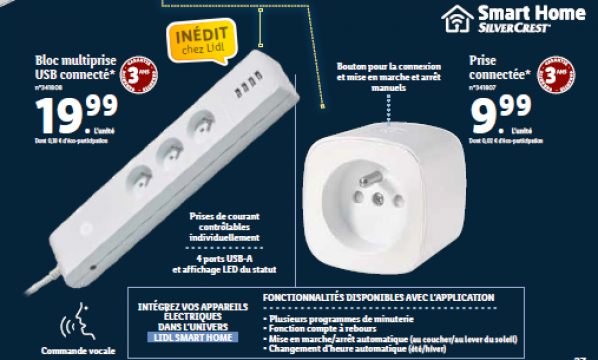 Lidl Smart Home: les nouveautés à venir le 1er mars ! - Maison et Domotique