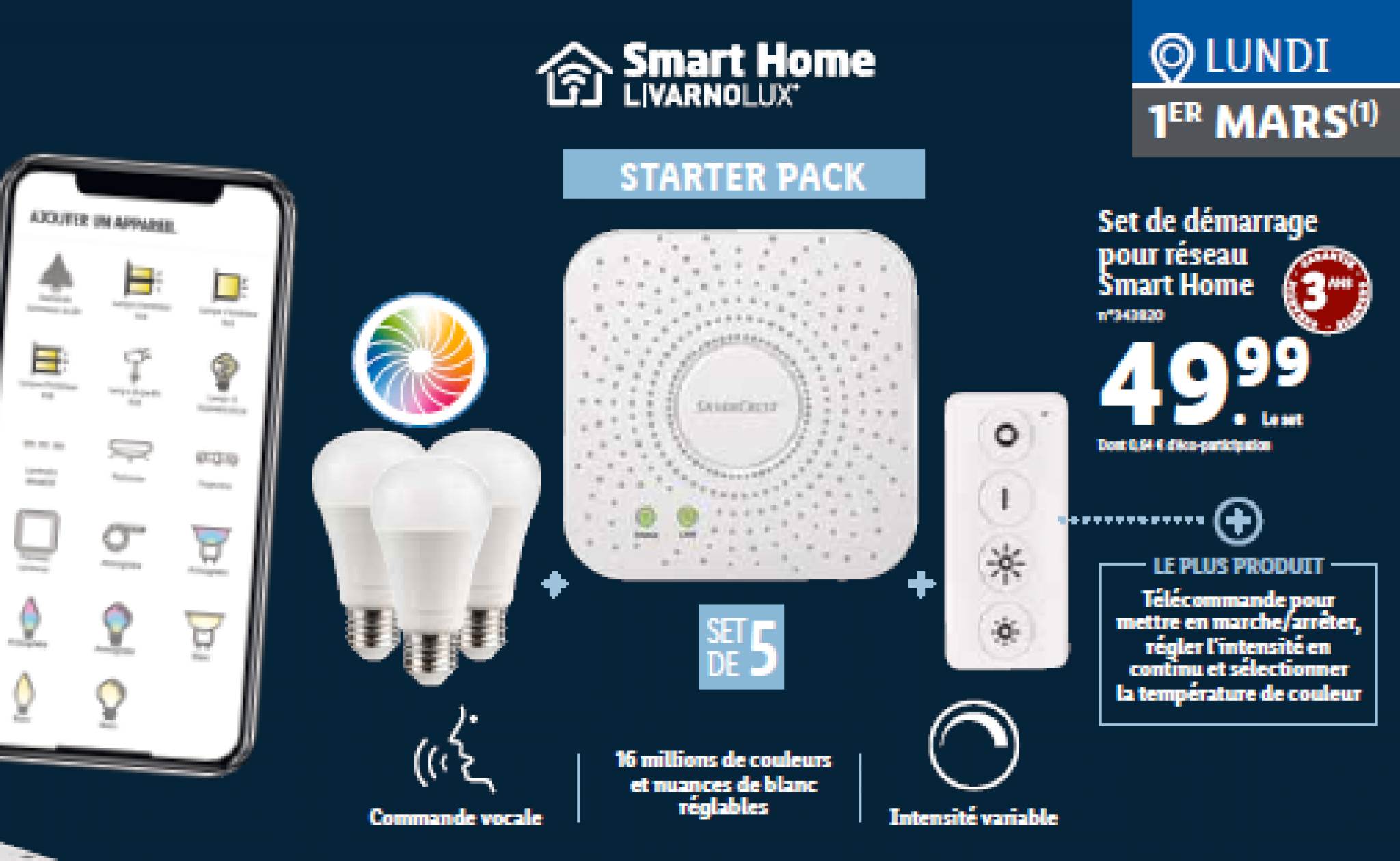 Lidl Smart Home: les nouveautés à venir le 1er mars