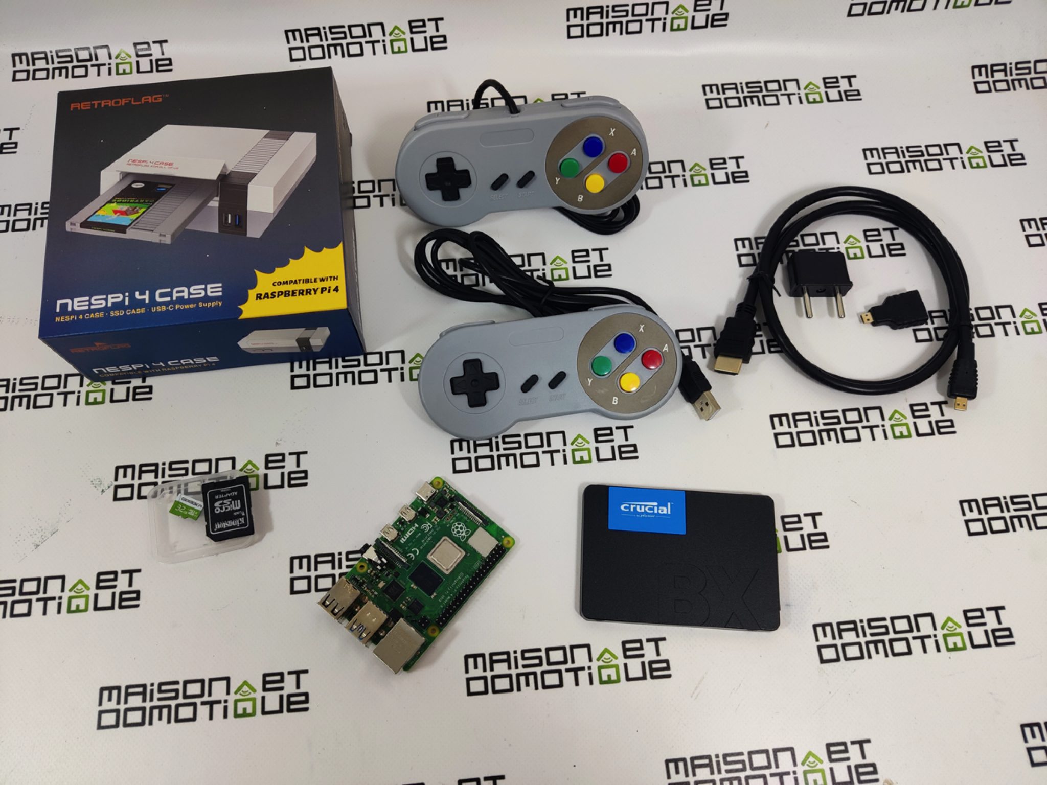Assemblez facilement votre console de jeu avec un Raspberry Pi 4 et ...