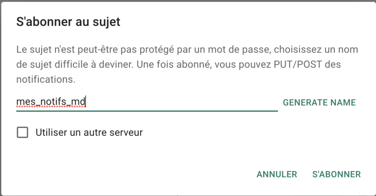 Un serveur de notifications gratuit et indépendant pour Jeedom ? On ...