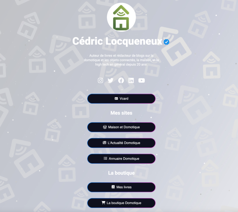 Linkstack: créez gratuitement votre page de profil personnalisée type ...