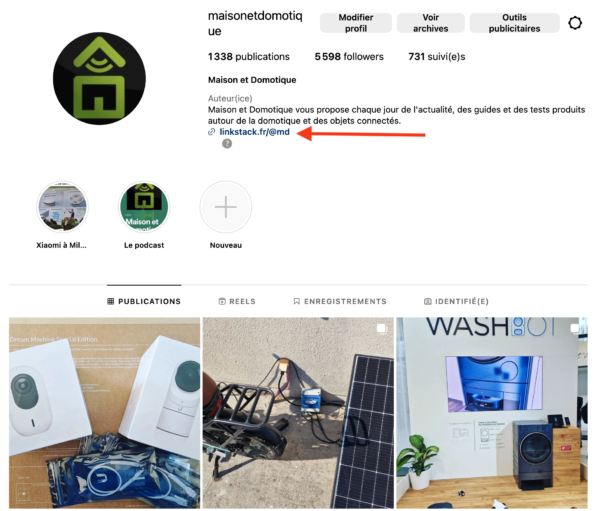 Linkstack: créez gratuitement votre page de profil personnalisée type Linktree ! - Maison et ...