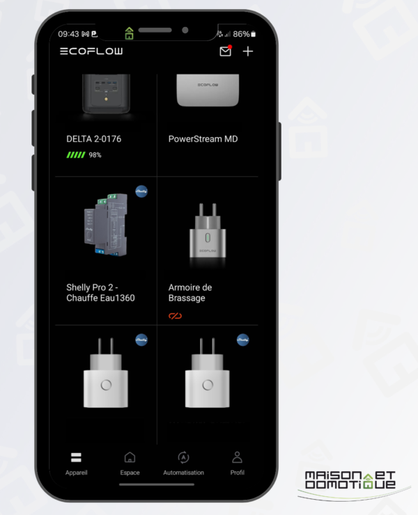 EcoFlow PowerStream désormais compatible avec Shelly 3EM pour optimiser ...