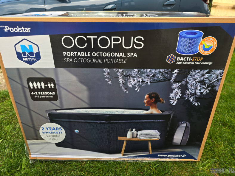 Test du SPA NetSpa Octopus: la solution parfaite entre spa gonflable et ...