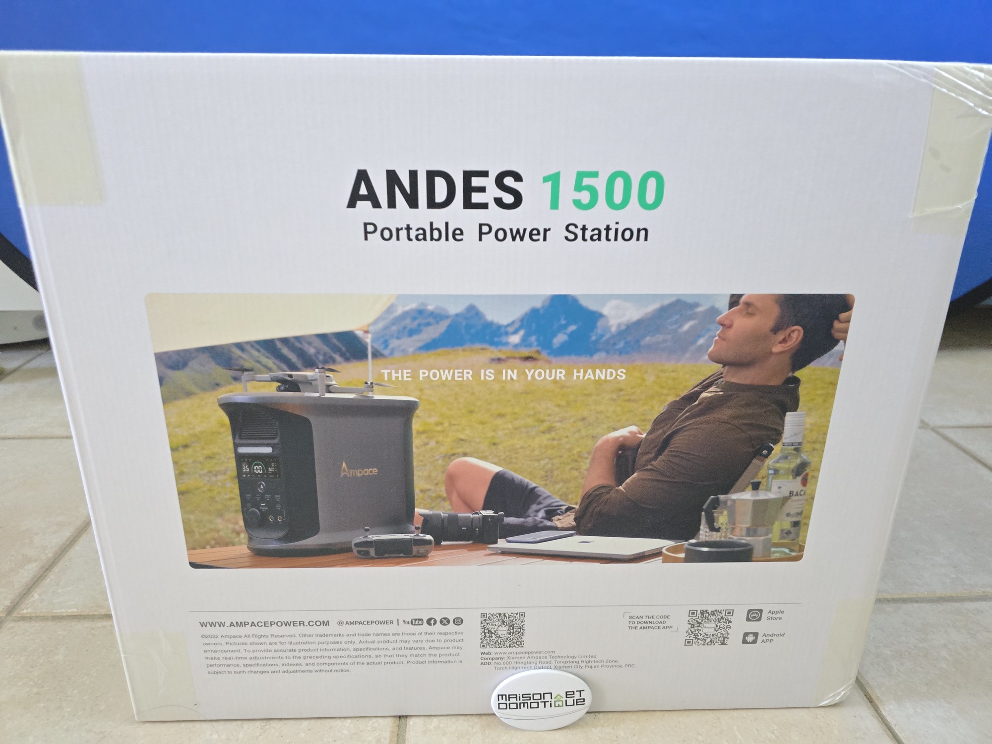 Test Ampace Andes 1500 : la station d'énergie ultra-rapide qui défie ...