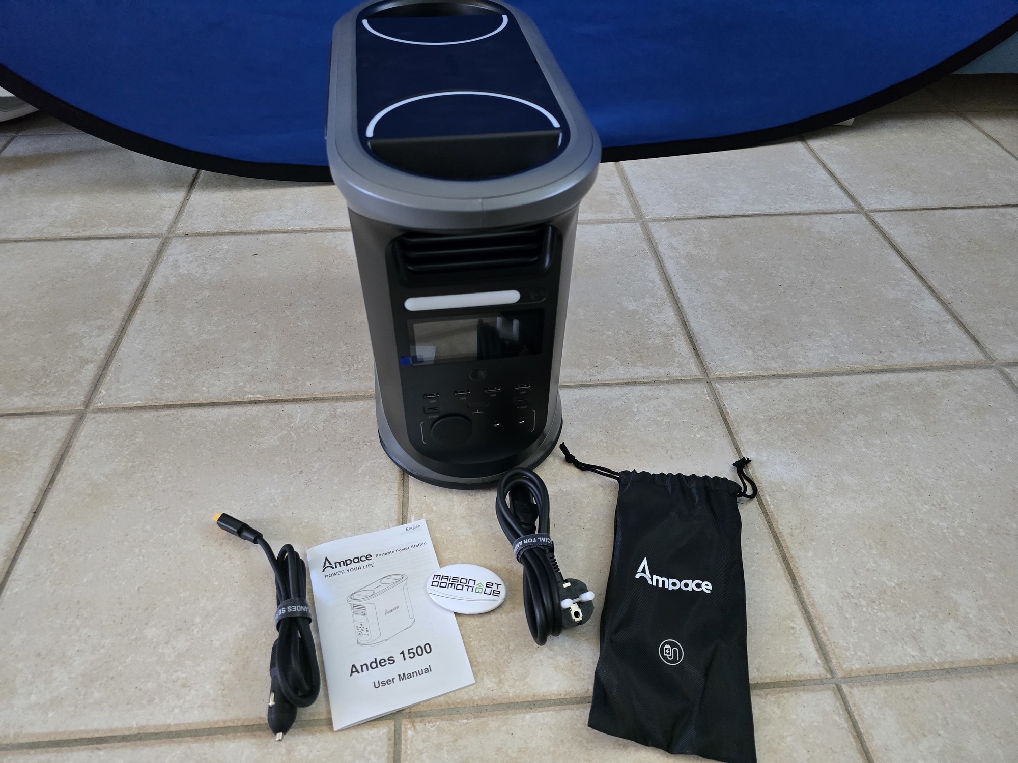 Test Ampace Andes 1500 : la station d'énergie ultra-rapide qui défie ...