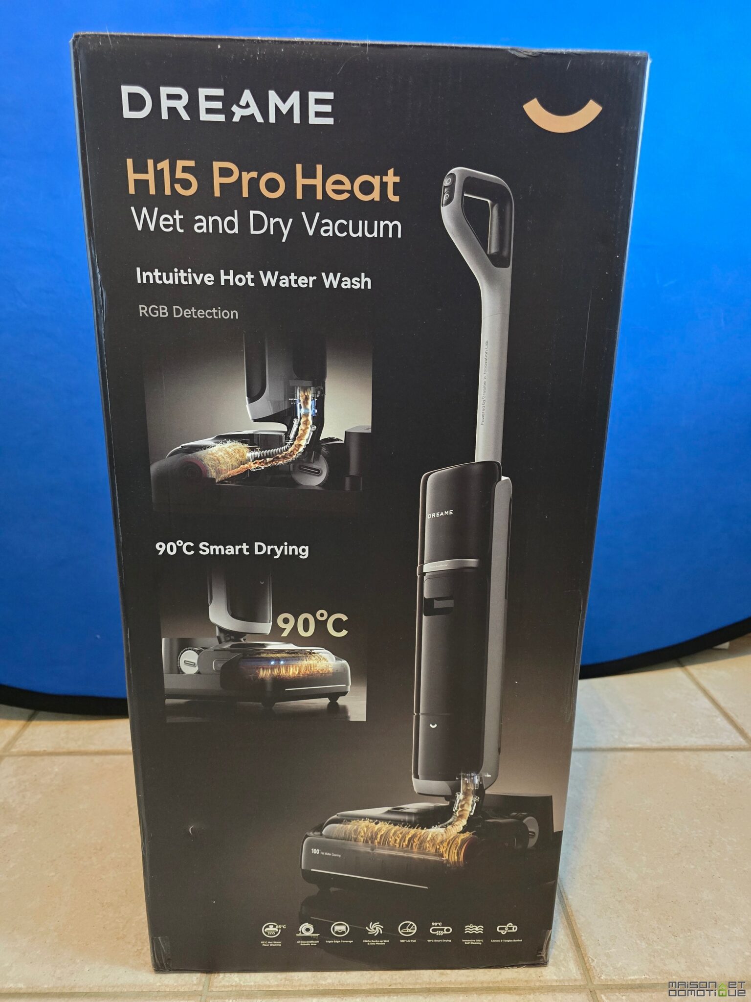Test Dreame H15 Pro Heat: when heat turns cleaning into a child's play!