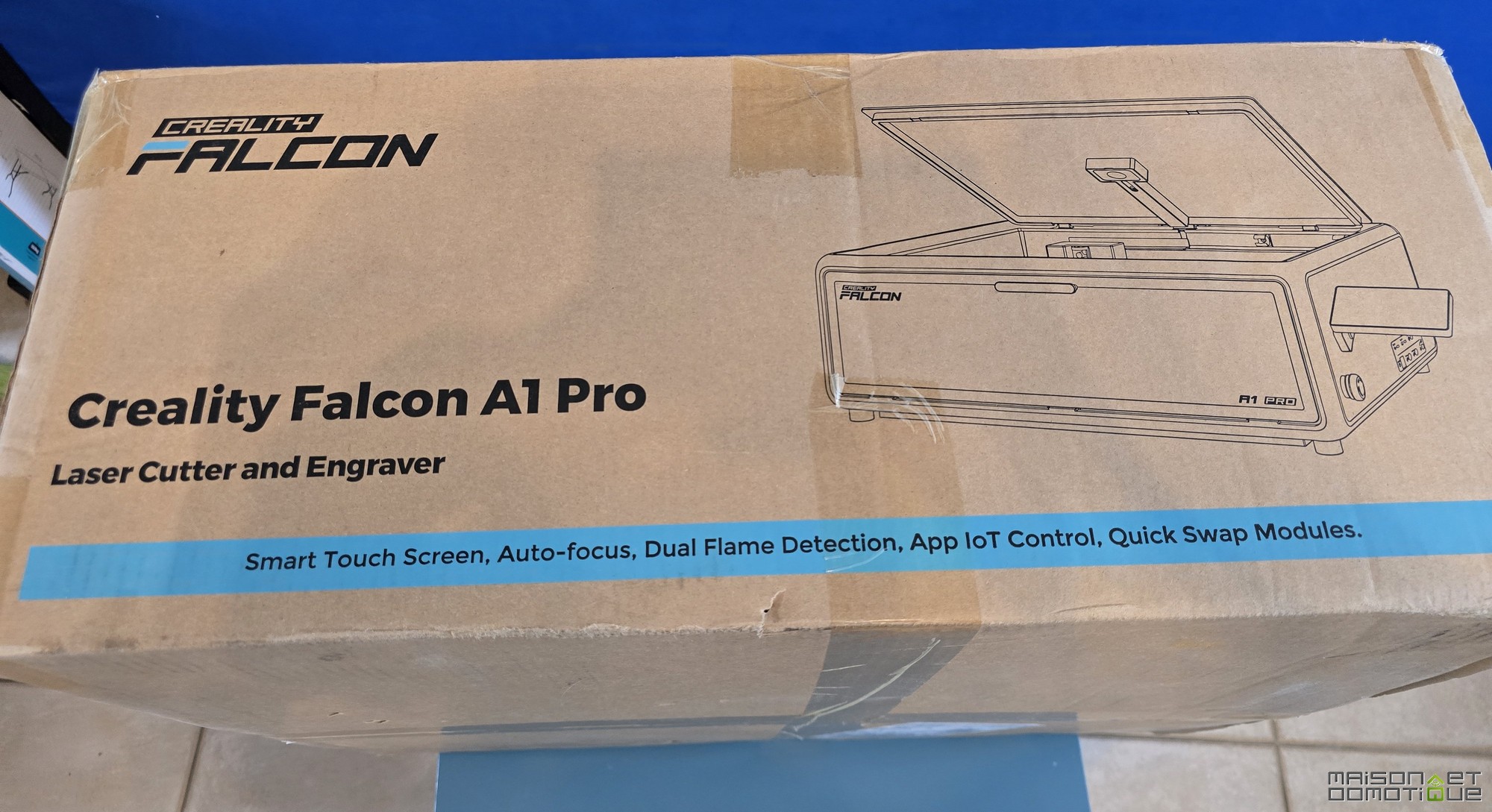 Test Creality Falcon A1 Pro : akhirnya sebuah pemotong laser yang mudah ...
