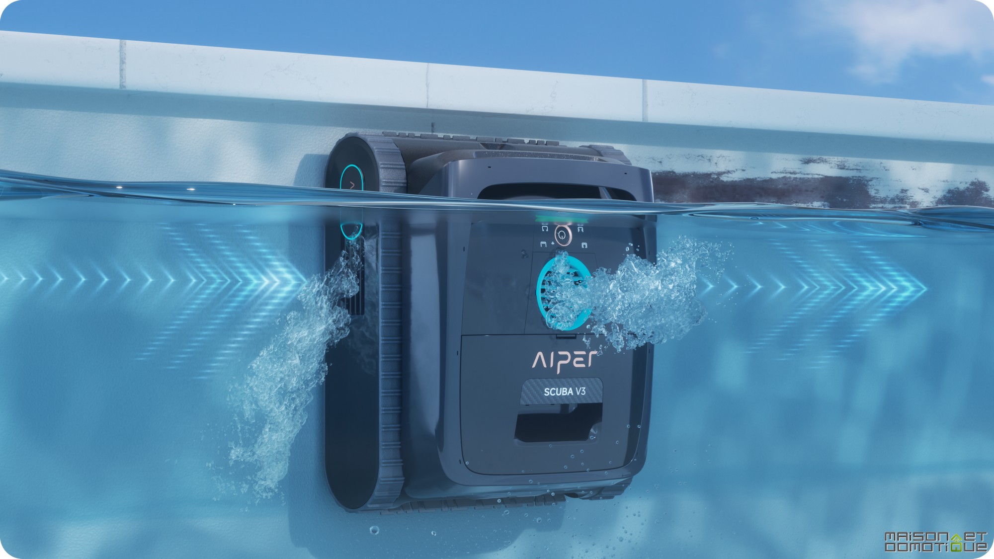 Scuba V3 : Aiper revolutioniert die Poolpflege auf der IFA 2025 dank KI